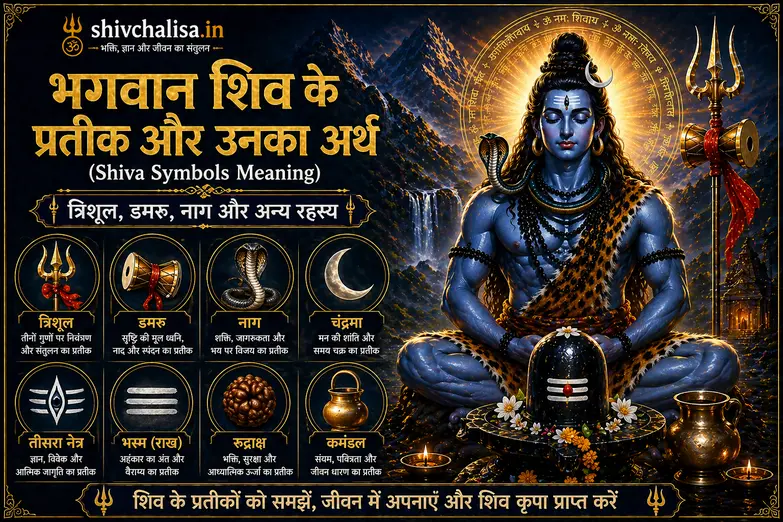 भगवान शिव के प्रतीक और उनका अर्थ (Shiva Symbols Meaning) – त्रिशूल ...